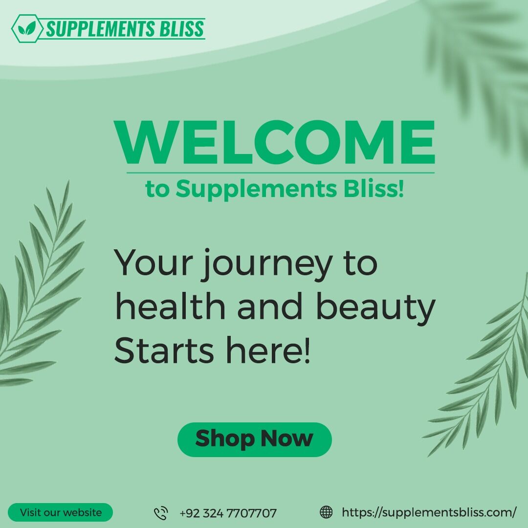 Supplements Bliss - Pakistan's No 1 Online Supplements Store